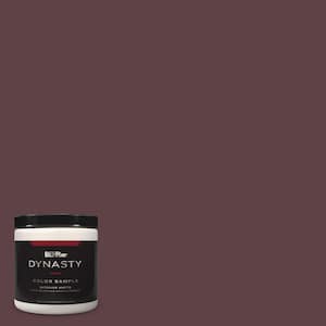 8 oz. #110F-7 Deep Garnet Matte Stain-Blocking Interior/Exterior Paint ...