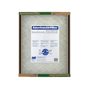 Flanders PrecisionAire 10 in. x 25 in. x 1 in. Strata Fiberglass MERV 1 ...