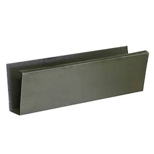 Gibraltar Building Products 4 in. x 16 ft. Bonderized Steel Fascia ...