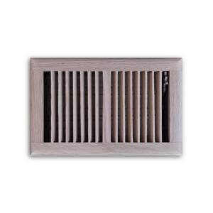Everbilt 6 in. x 10 in. 2-Way Steel Floor Register in Brown E150MB06X10 ...