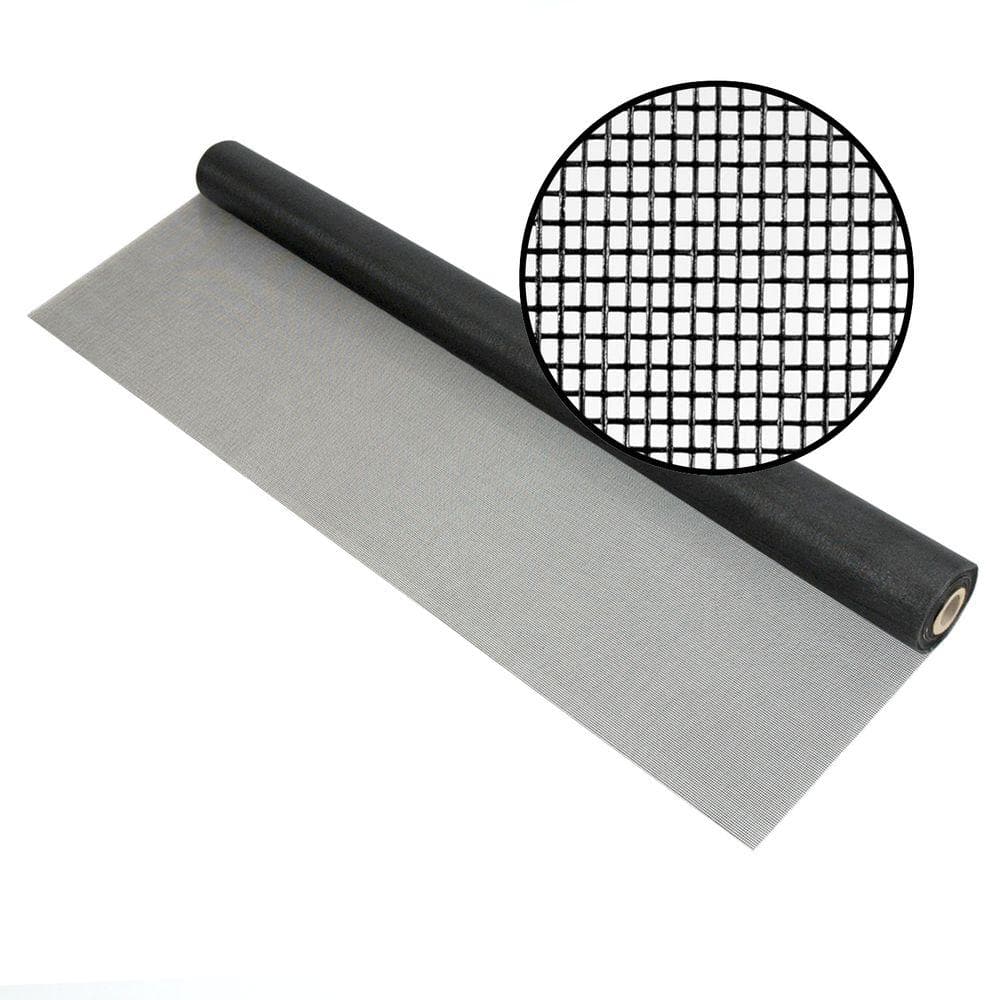 Reviews for Phifer 96 in. x 100 ft. Charcoal Fiberglass Screen 18 x 14 ...