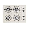 Summit Appliance 24 in. Gas Cooktop in Bisque with 4 Burners SNL03P ...