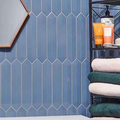 Blue - Ceramic Tile - Tile - The Home Depot