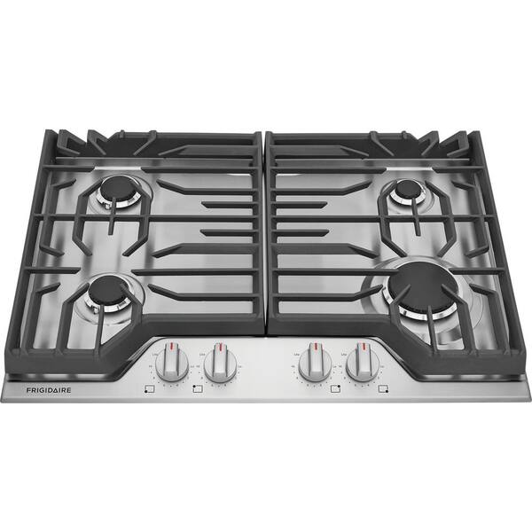 Reviews for 30 in. Gas Cooktop in Stainless Steel with 4-Burner ...