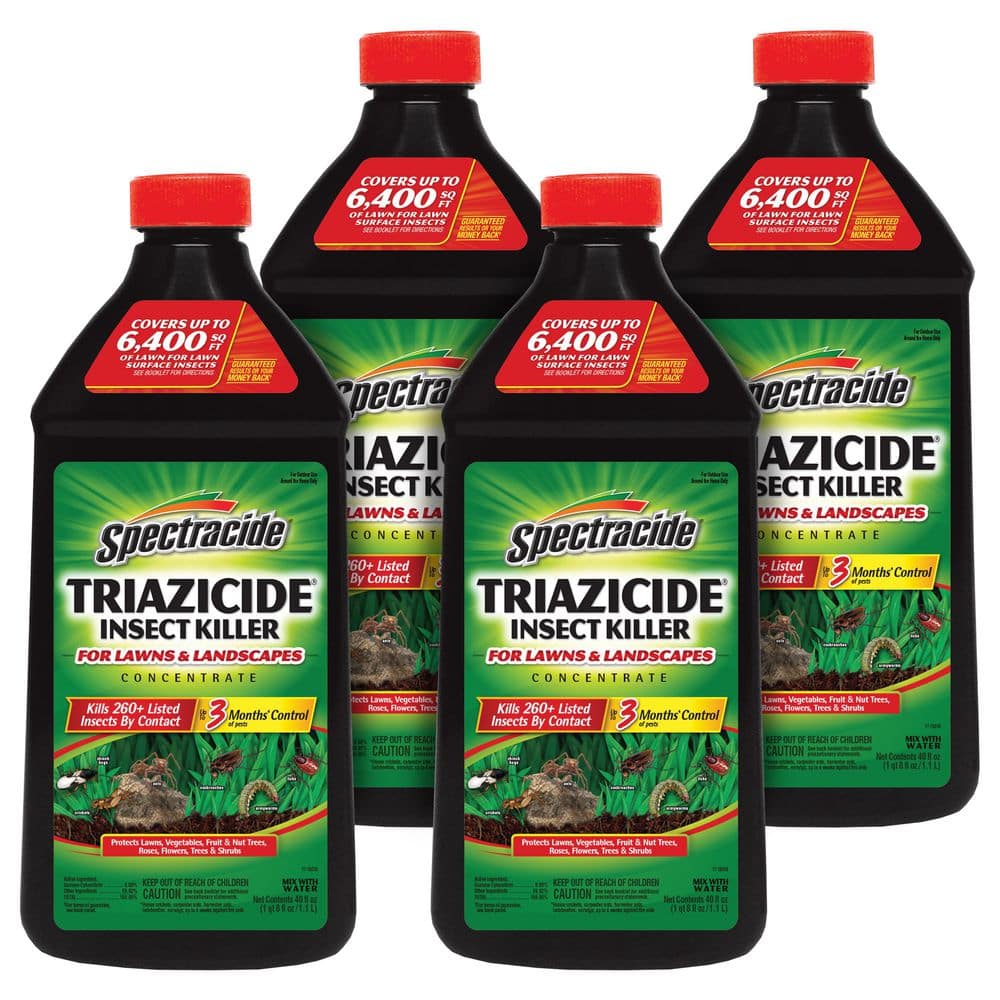 Spectracide 40 oz. Triazicide Insect Killer for Lawns and Landscapes ...