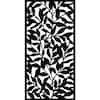 Matrix Tangle 71 in. x 2.95 ft. Charcoal Recycled Plastic Decorative ...
