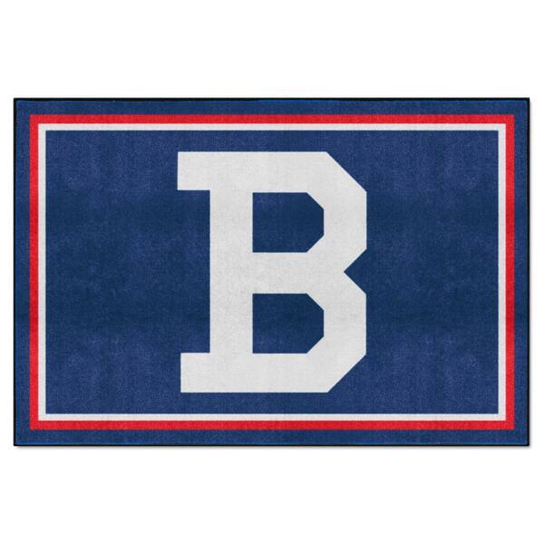 FANMATS Atlanta Braves 5ft. x 8 ft. Plush Area Rug 37147 - The Home Depot
