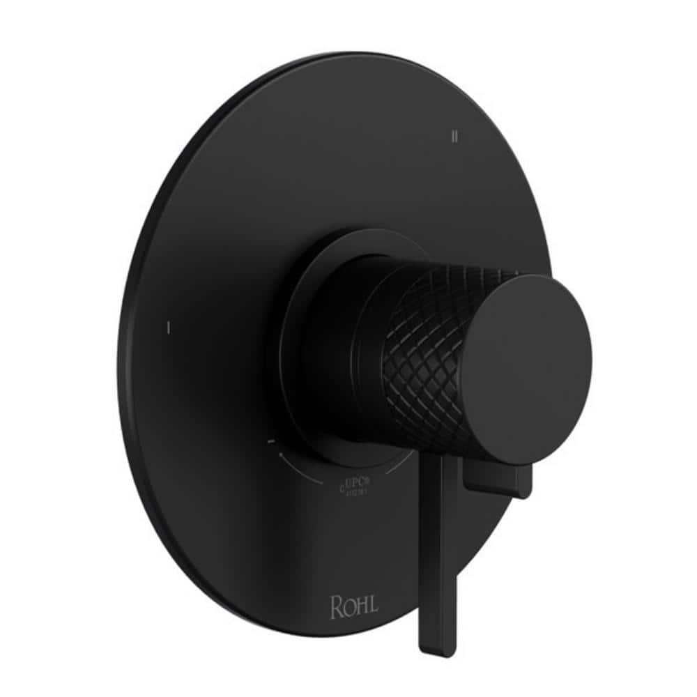 ROHL Tenerife 2-Handle Tub and Shower Trim Kit in Matte Black ...