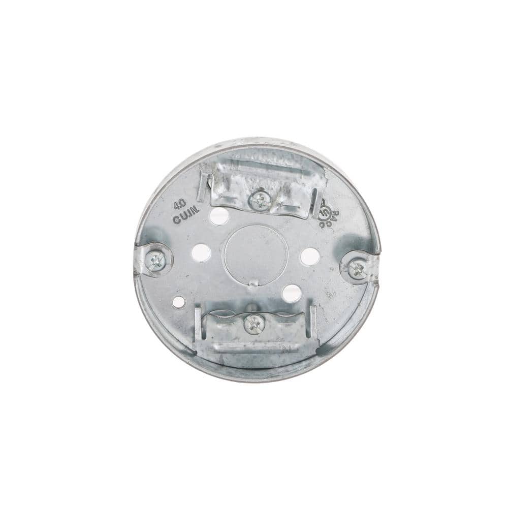 Raco 4 Steel Round Ceiling Fan Fixture Electrical Box | Shelly Lighting