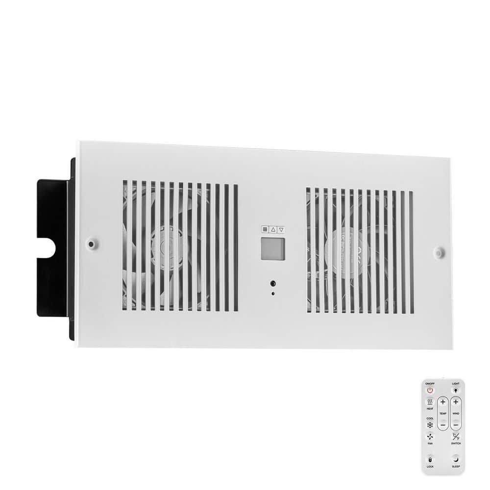 SKYSHALO 4 in. Room to Room Fan, 2-in-1 300 CFM Through Wall Fan with ...