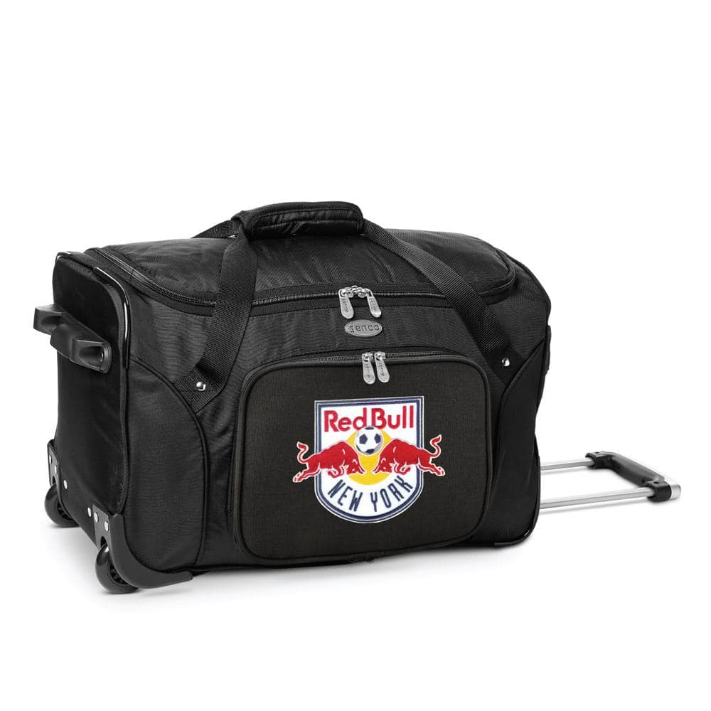 New York Red Bulls 22 in. Wheeled Duffel Bag MSRBL401 - The Home Depot
