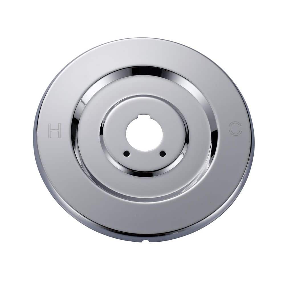 Reviews for VEVETTA 7 in. Dia Escutcheon for Single-Handle Wall Mount ...