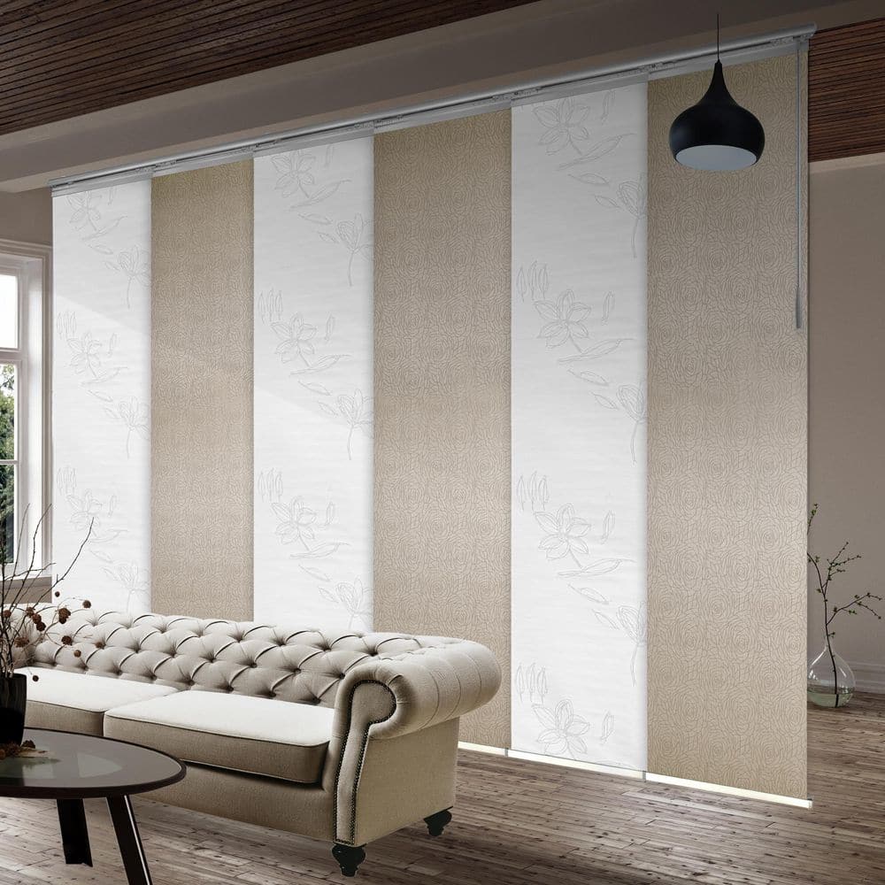 EMOH Winter Wheat Adjustable Sliding Single Rail Track with 23.5 in ...