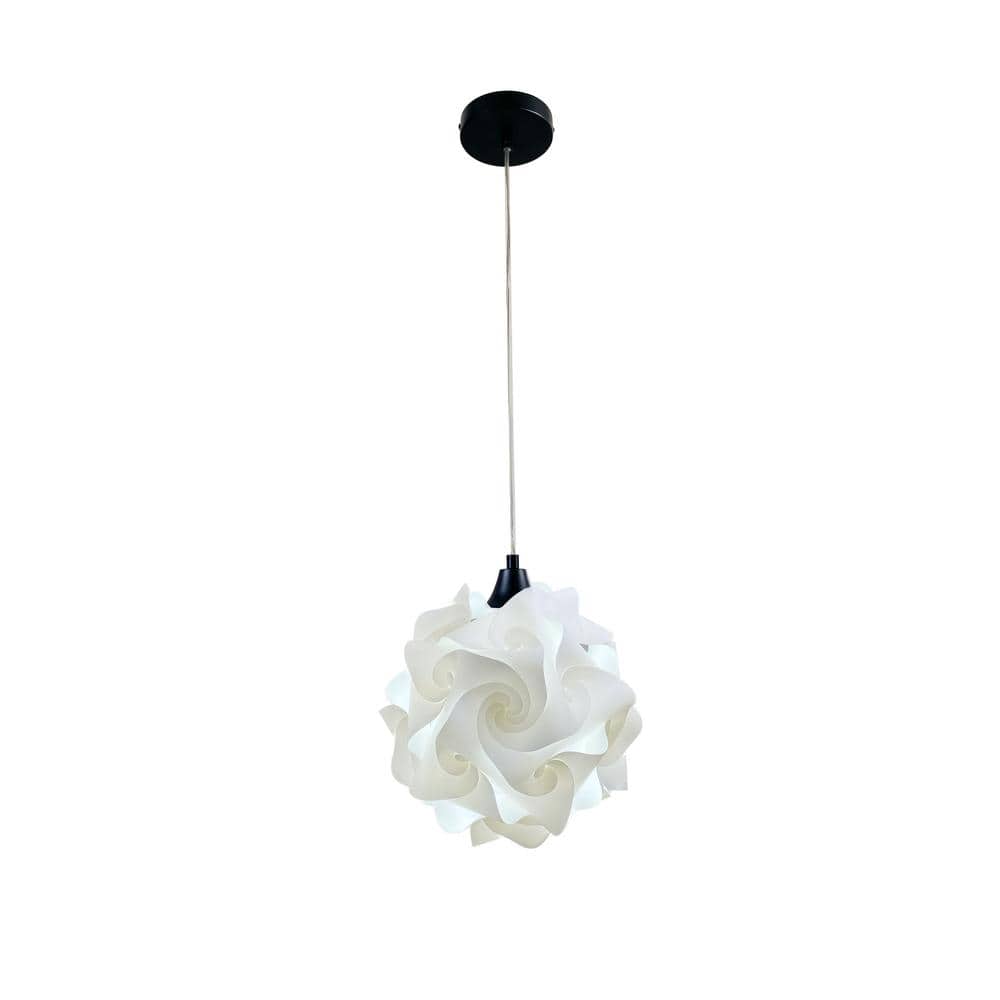 Have a question about EQLight Hado 1-Light White Globe Shaded Pendant ...