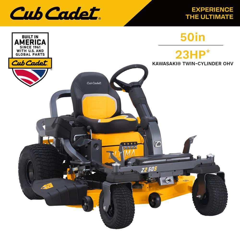 Cub Cadet Ultima Z2 50S in. Fab Deck 23HP V-Twin Kawasaki FR Series ...