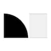 Royal Mouldings 0.75 in. D x 0.75 in. W Composite Quarter Round PVC ...