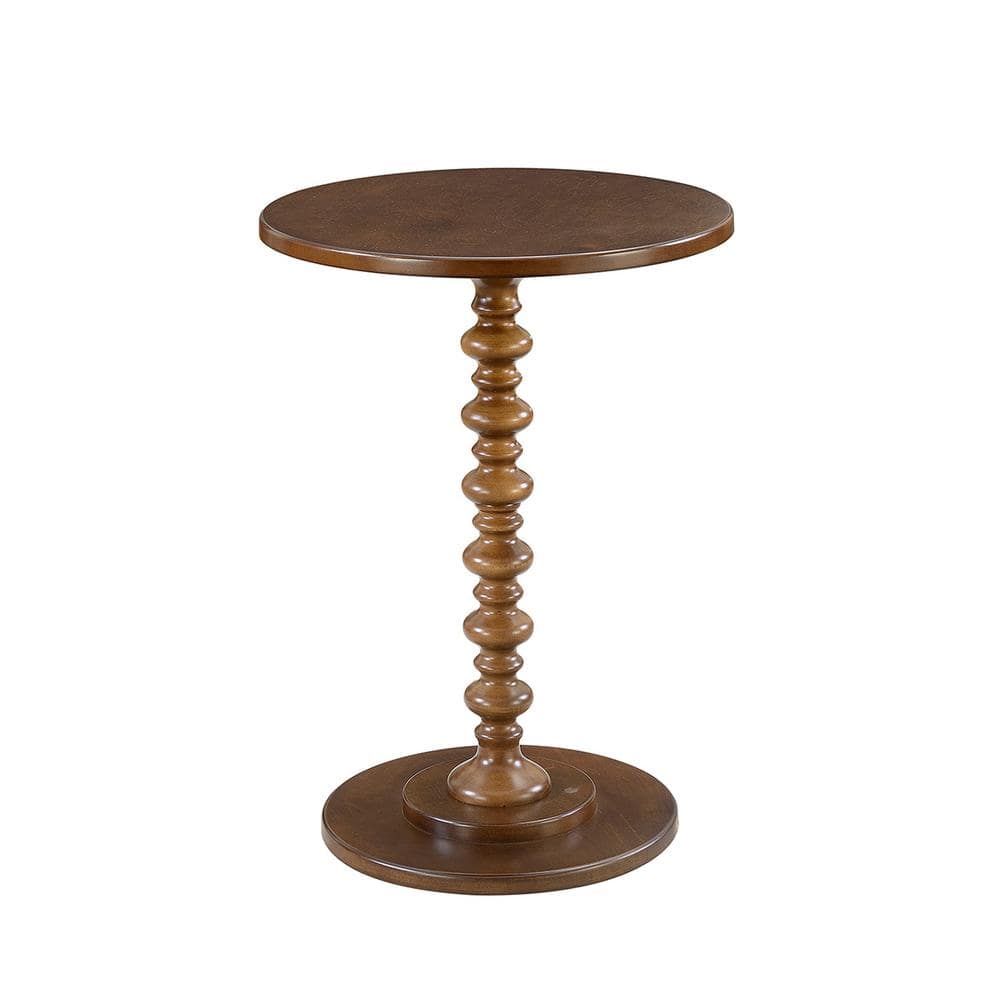 Convenience Concepts Palm Beach Espresso Spindle End Table 131355ES ...