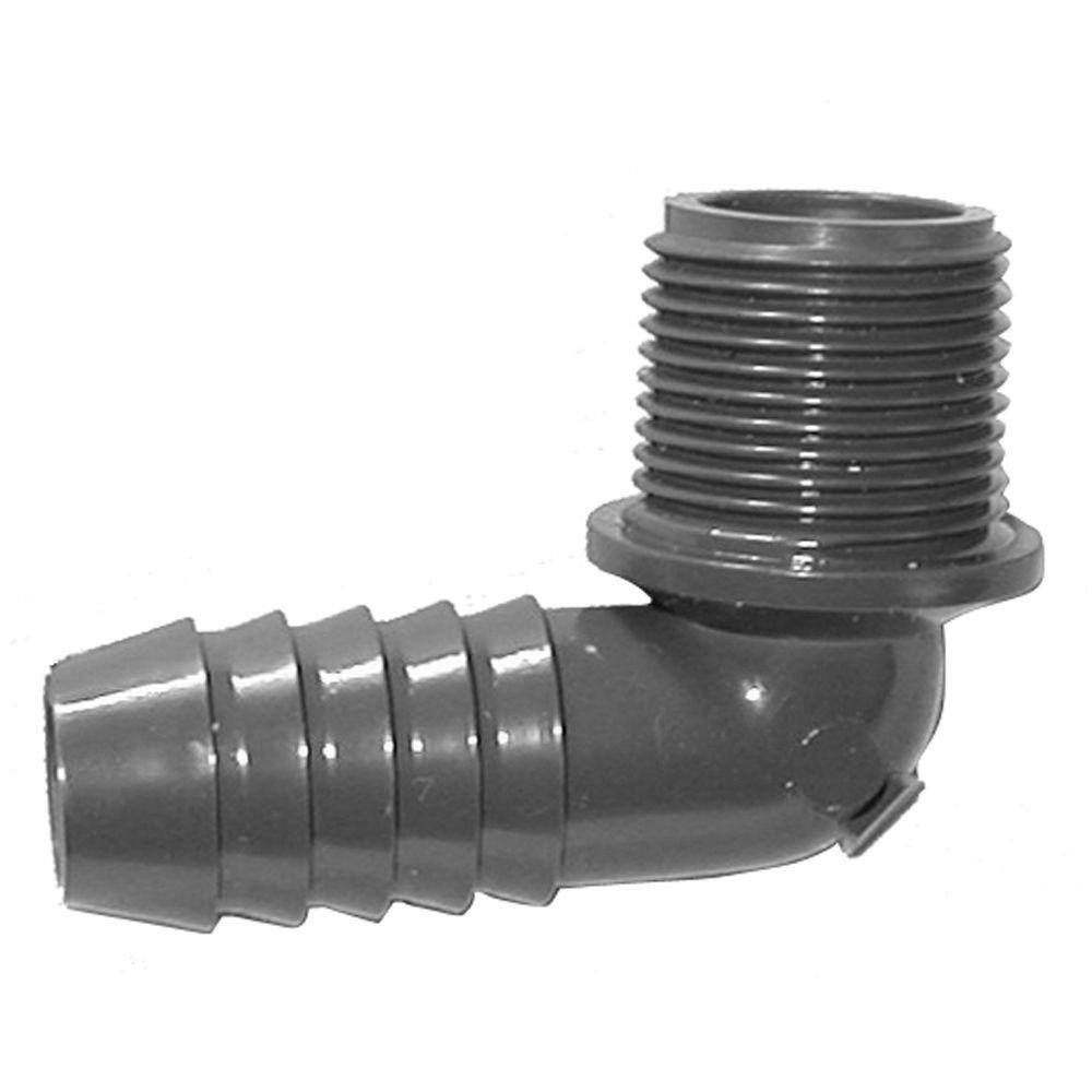 Contractor's Choice 1/2 in. PVC 90 Degree Combination Elbow 1413-005 ...