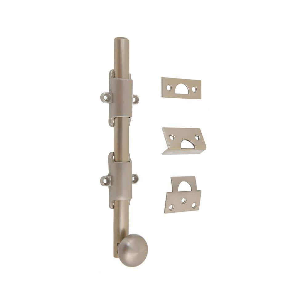idh by St. Simons Heavy-Duty 8 in. Solid Brass Satin Nickel Surface ...