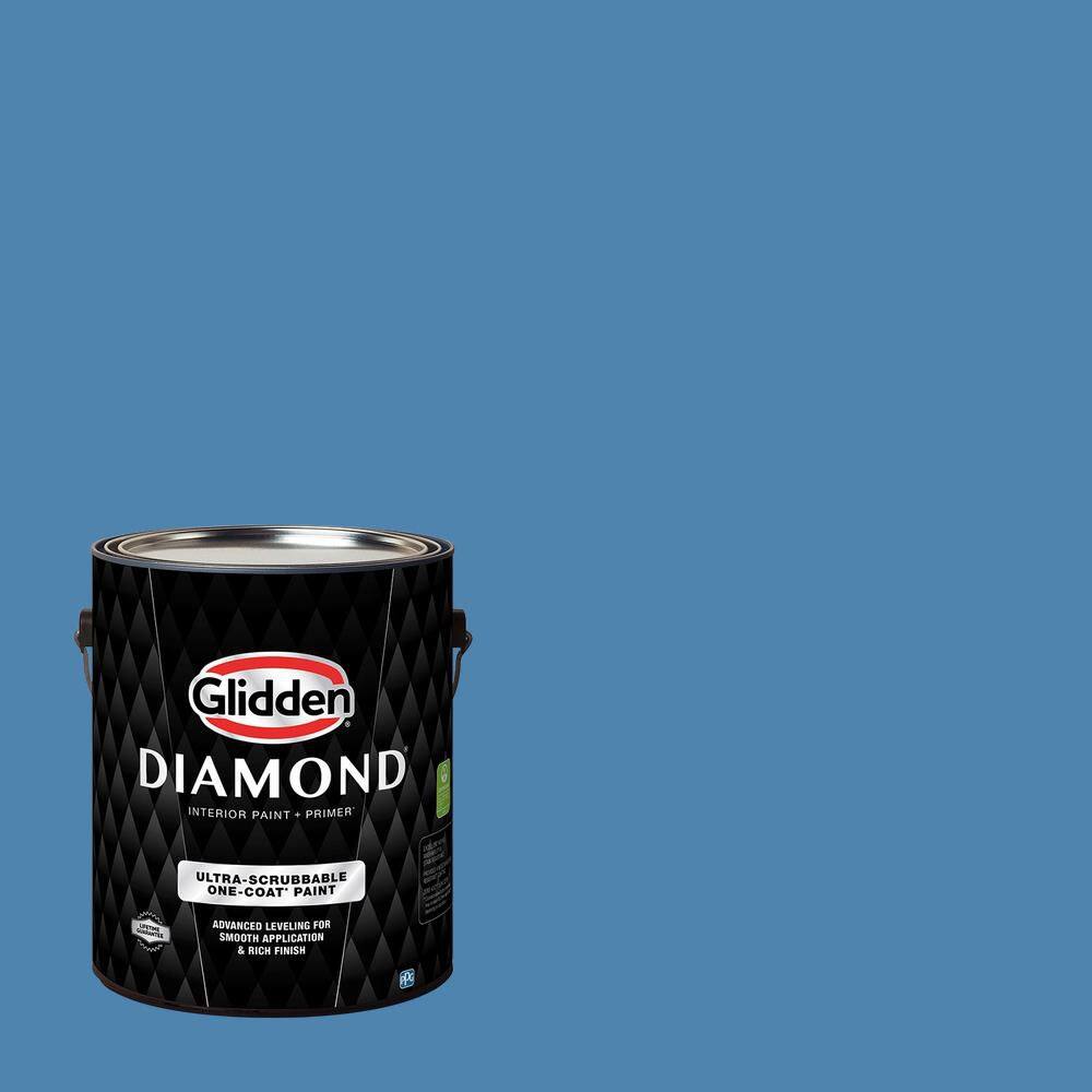 Glidden Diamond 1 gal. PPG1161-5 Ship'S Harbor Ultra-Flat Interior ...