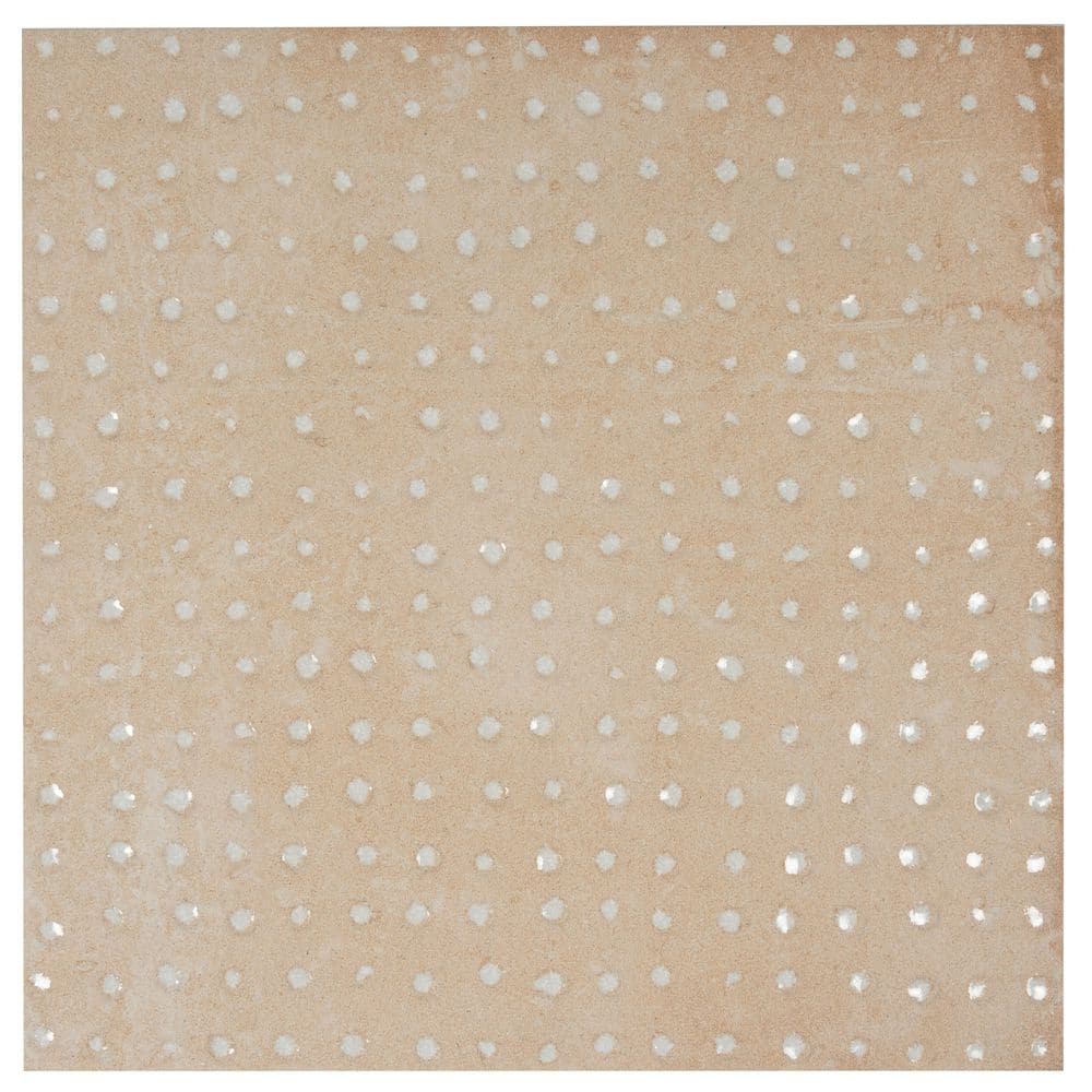 Apollo Tile Palmera 9 in. x 9 in. Matte, Glossy Terracotta Beige ...