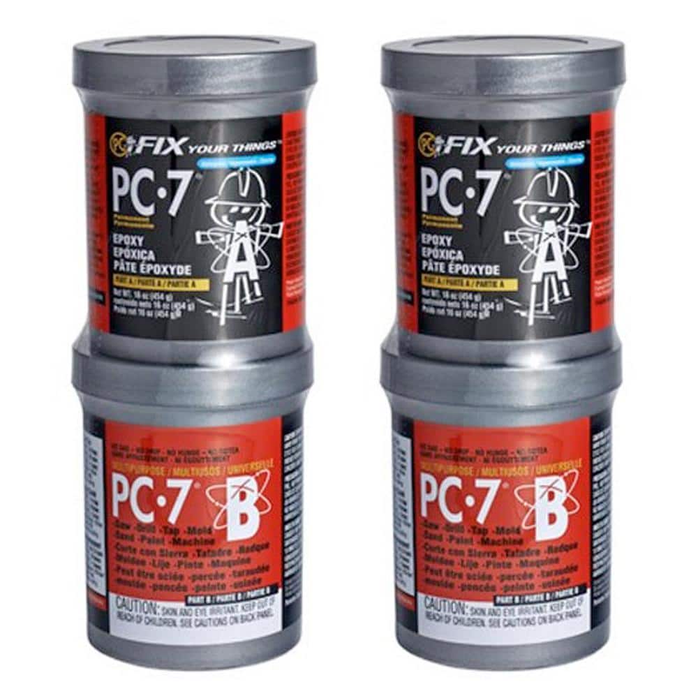 PC Products PC-7 1 lbs. Paste Epoxy, 2-Pack 62774 - The Home Depot