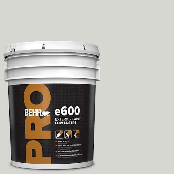 BEHR PRO 5 gal. #T17-01 Close Knit Low Luster Exterior Paint PR62005 ...