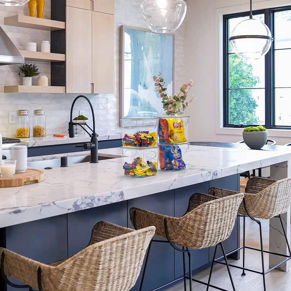 Sorbus Clear Plastic Coffee Pods Organizer Set of 2, Small K Cup ...