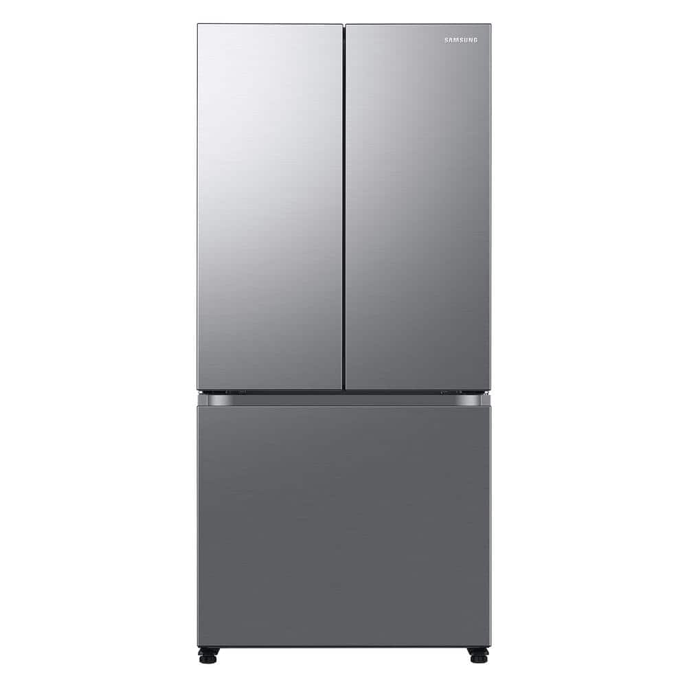 Samsung 33 in. 17.5 cu. ft. Smart Counter Depth 3-Door French Door ...