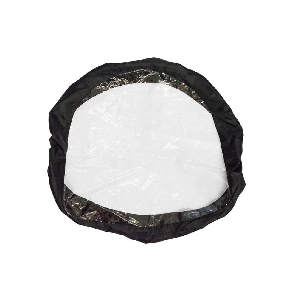 Agri-Fab Universal 24 in. x 19 in. Clear Hopper Cover for 130 lb ...