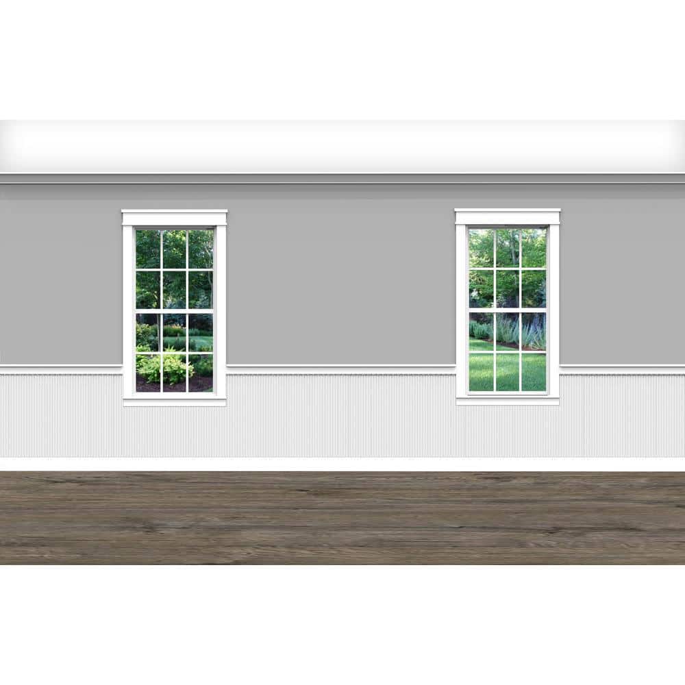 Ornamental Mouldings . 75 in. D x 36 in. W x 92 in. L Unfinished Aspen ...