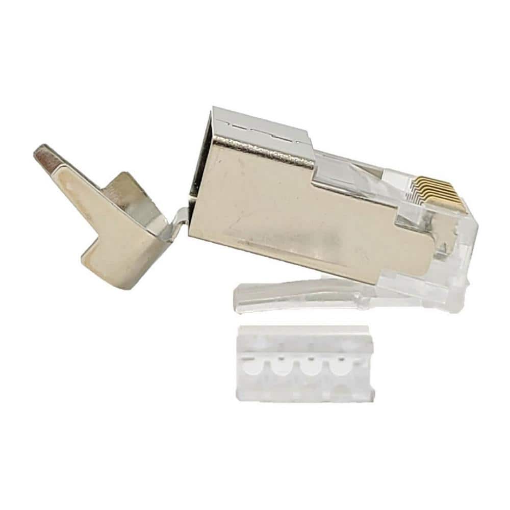 Micro Connectors, Inc CAT 7/6A/6 Metal Shielded (FTP) RJ45 Connectors ...