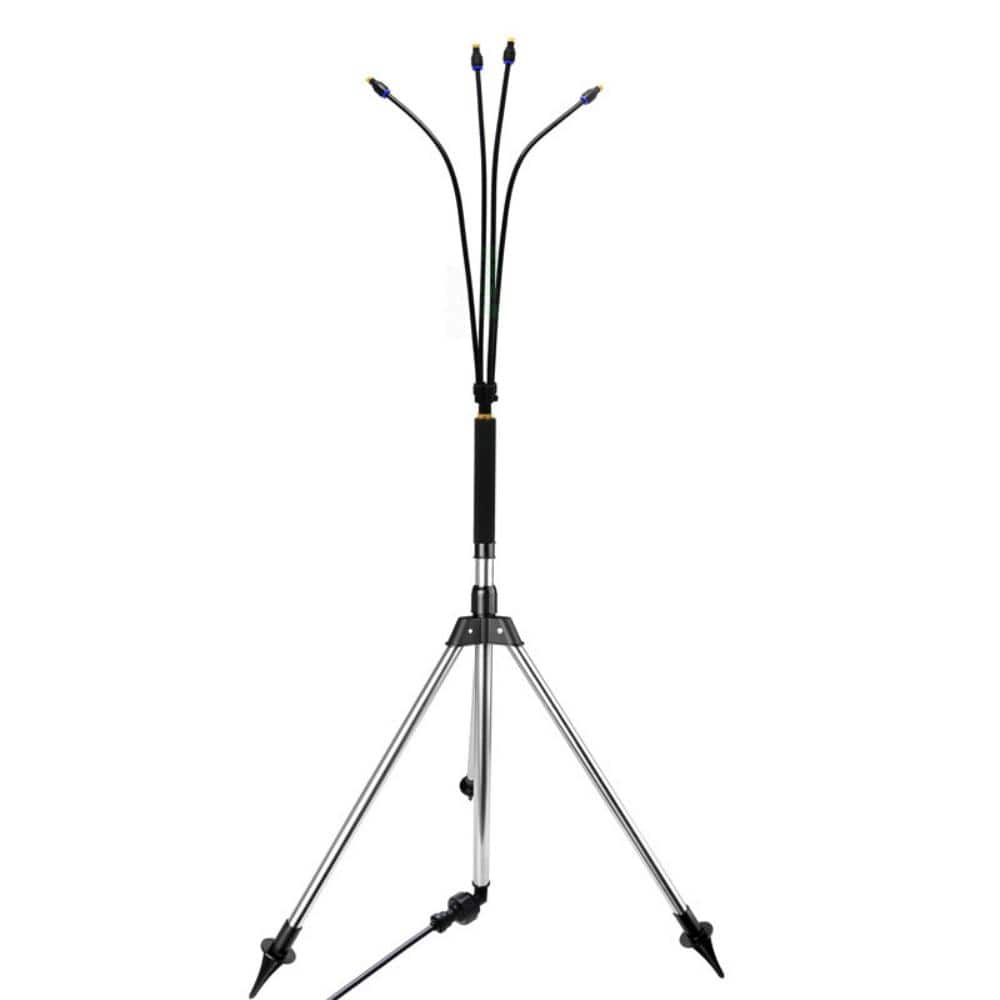 Angel Sar 14 in. x 14 in. x 4.1 ft. Adjustable Height Stand Misting ...