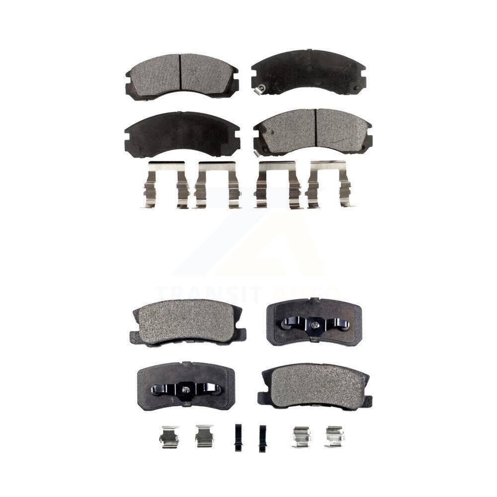 TEC Front Rear Ceramic Brake Pads Kit For Mitsubishi Lancer KTC-100340 ...