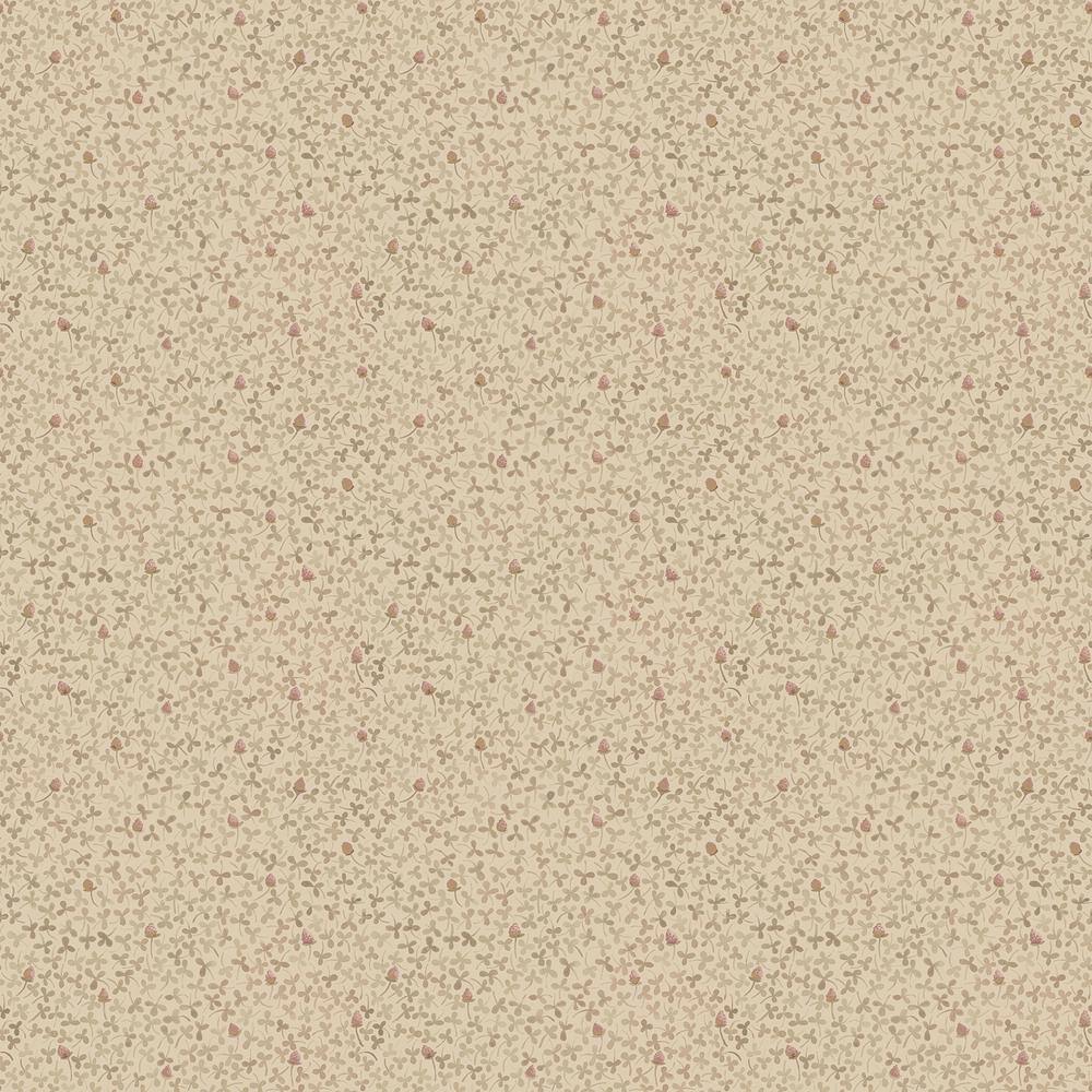 A-Street Prints Lark Beige Botanical Paper Strippable Roll (Covers 56.4 ...