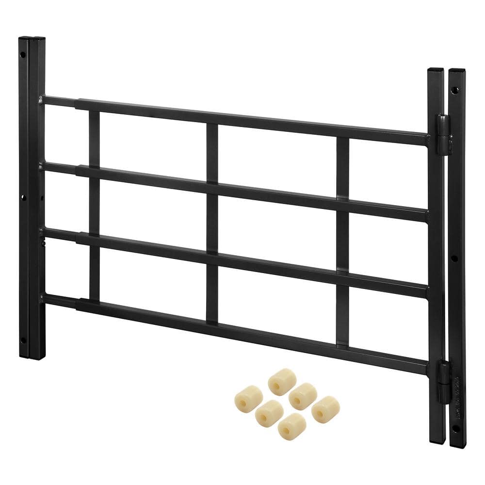 Segal 22 in. to 38 in. W x 21 in. H Hinged 4-Bar Window Guard (Width ...