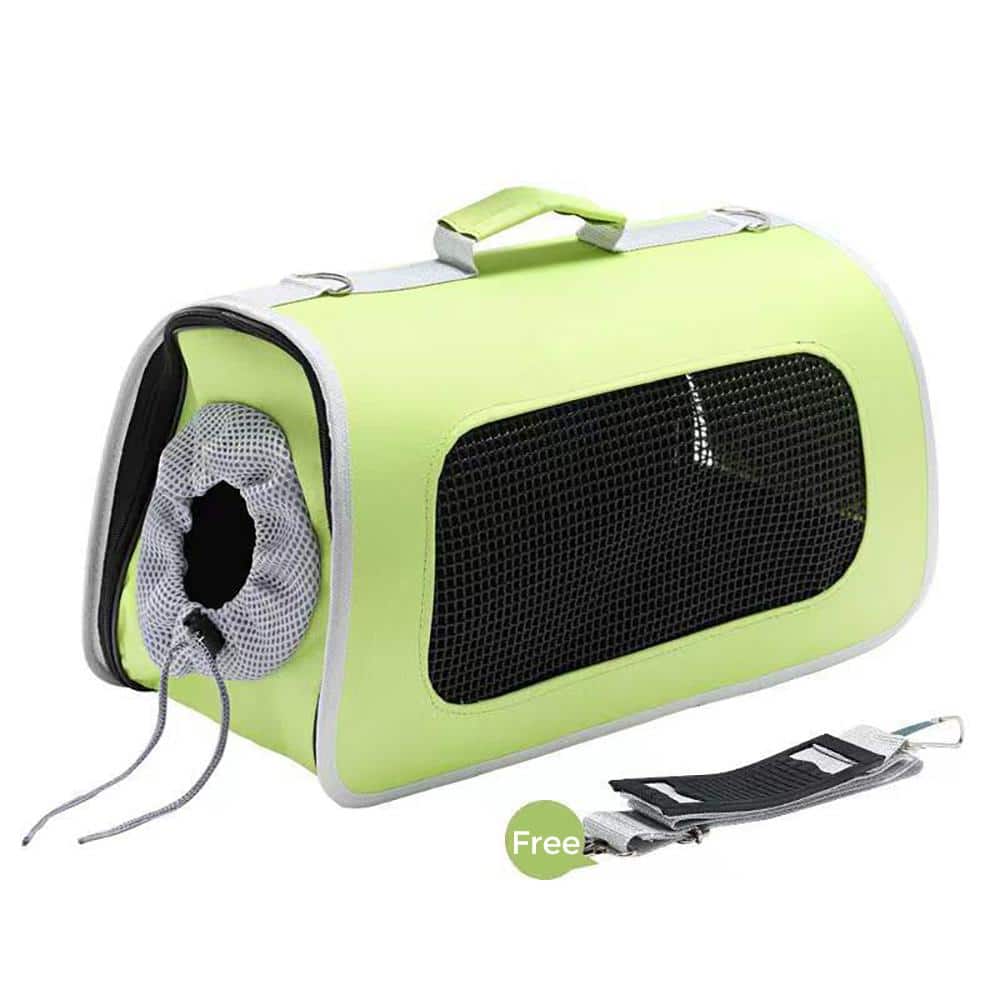 Shatex Foldable Pet Outing Carrier Bag Breathable Net Pocket Flight ...