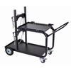 METAL MAN Steel Single/Dual Bottle Heavy Duty Universal Welding Cart ...