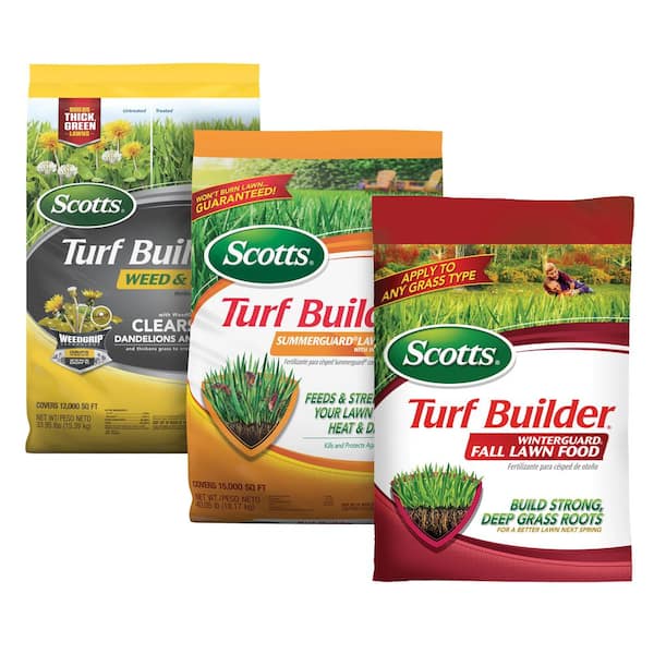 Scotts Turf Builder Weed And Feed Home Depot
