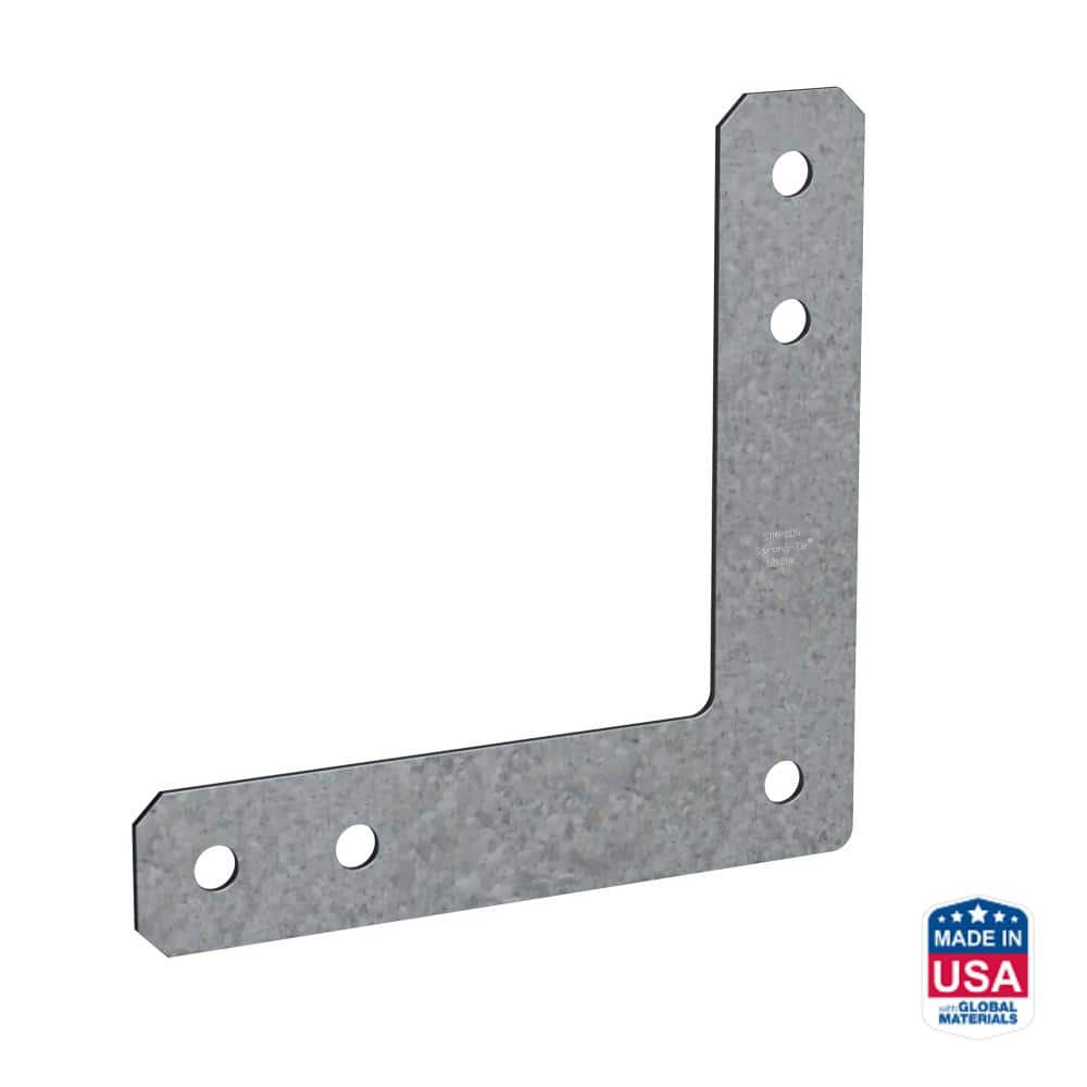 Simpson Strong-Tie HL 12 in. x 12 in. 7-Gauge Hot-Dip Galvanized Heavy ...