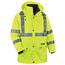 Ergodyne GloWear 8366 3XL Lime Lightweight Hi-Vis Rain Jacket - Type R, Class 3 8366