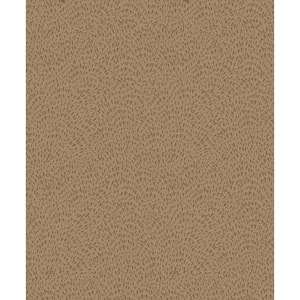 Zen Collection Brown Floating Foliage Metallic Sheen Finish Non-Pasted ...