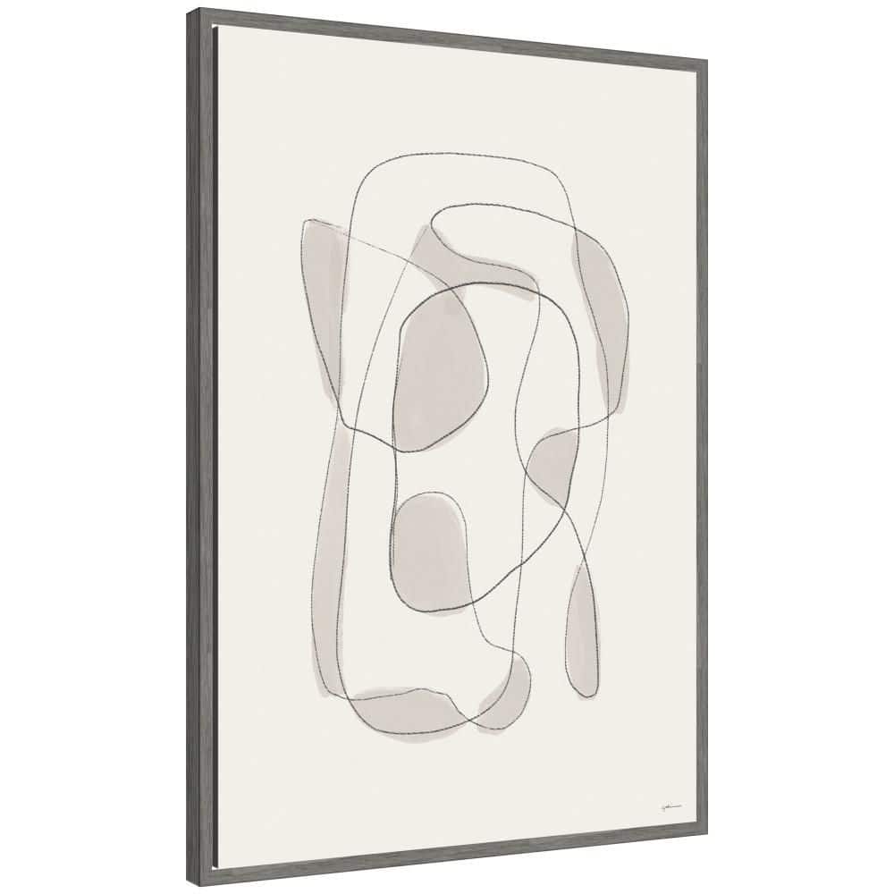 Kate and Laurel Sylvie Minimalist Lines by Gabrielly Guedes Abstract ...