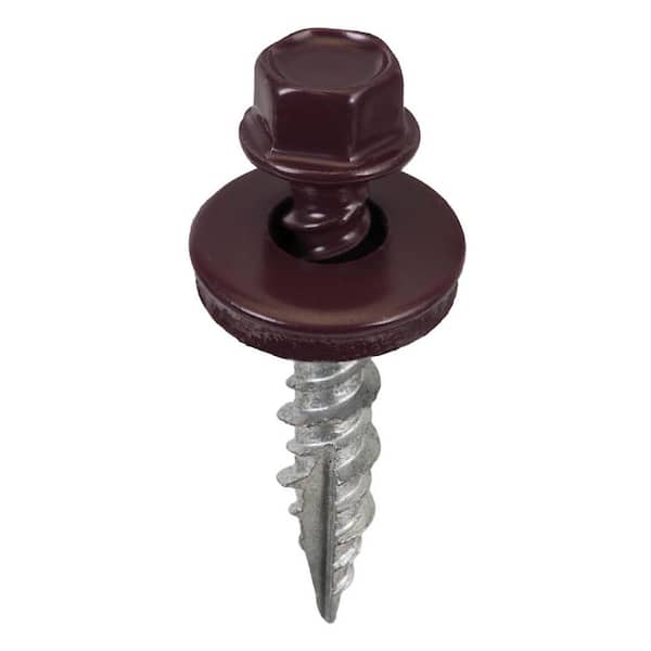 Acorn Hardware #9 x 1 in. 1/4 in. Hex Head Metal to Wood Screws in ...