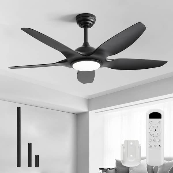 CACI Mall 48 in. Indoor/Outdoor Standard Downrod Mount Integrated LED ...