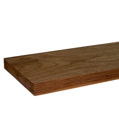 Builders Choice 1 in. x 6 in. x 8 ft. S4S Red Oak Board (2-Pack)-O ...