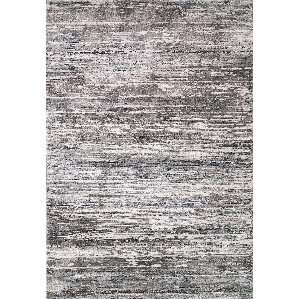 Dynamic Rugs Riley 7 ft. 10 in. X 10 ft. 10 in. Grey/Beige/Blue ...