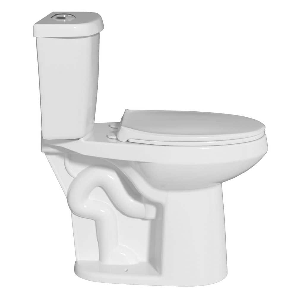 HOMLYLINK 21 in Extra Tall Toilet Dual Flush 1.0/1.28 GPF Elongated ...