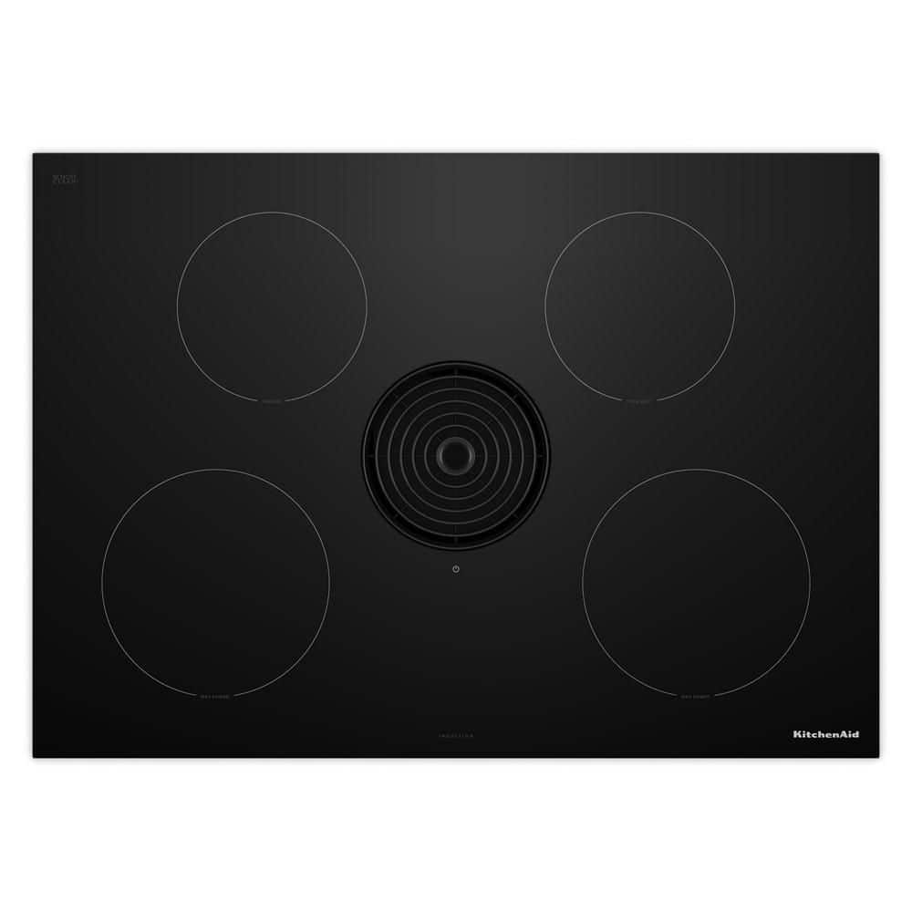 KitchenAid 30 in. 4-Element Glass Top NextGen Induction Downdraft ...