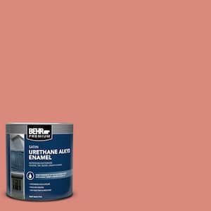 BEHR PREMIUM 1 gal. #M170-5 Indian Sunset Urethane Alkyd Satin Enamel ...